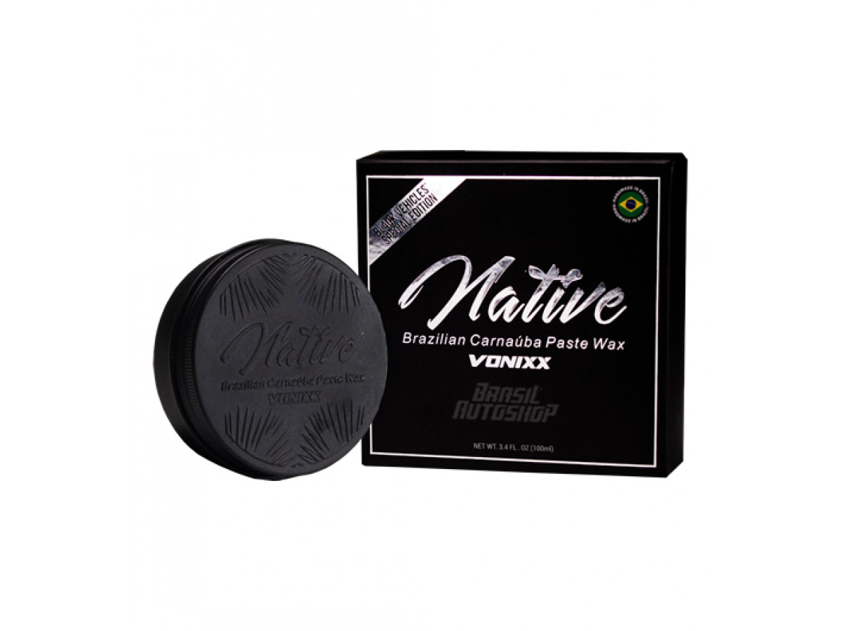 Cera de Carnaúba Native Brazilian Carnaúba Paste Wax Black Edition ...